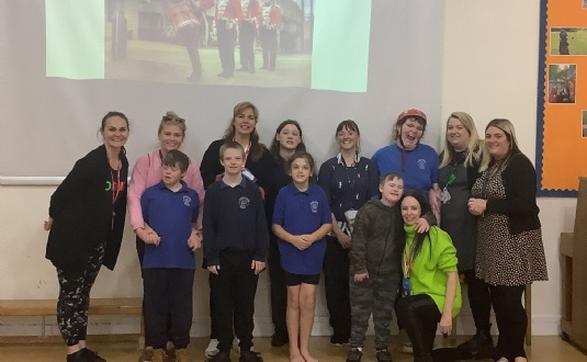Doubletrees School - Darcey Bussell's visit to Maple class!